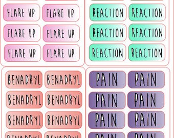 Symptom tracker | Etsy