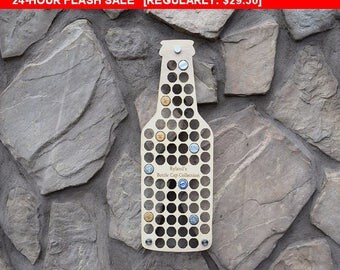 Bottle cap display | Etsy