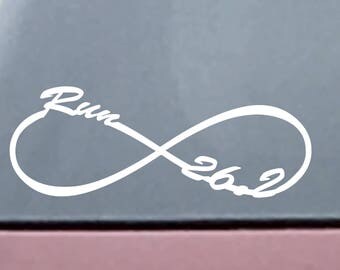 Infinity car decal | Etsy