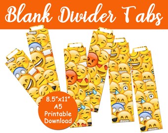 Binder Dividers Printable Binder Dividers Editable Rainbow