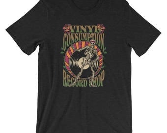 Vinyl record shirt | Etsy