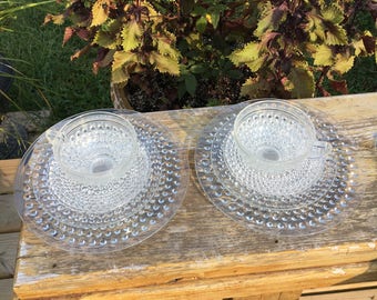 Vintage bubble glass | Etsy