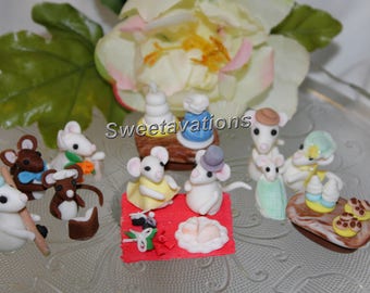 Fondant animals | Etsy