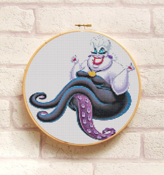 URSULA Cross Stitch Pattern PDF Embroidery Chart Nursery