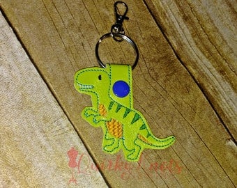 Dinosaur key chain | Etsy