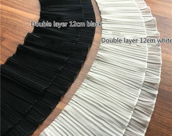 Pleated chiffon | Etsy