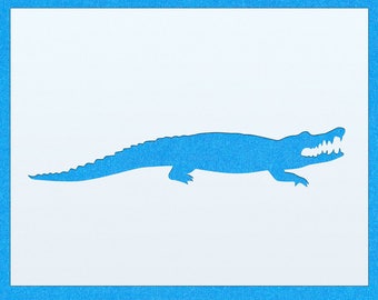 Alligator stencil | Etsy