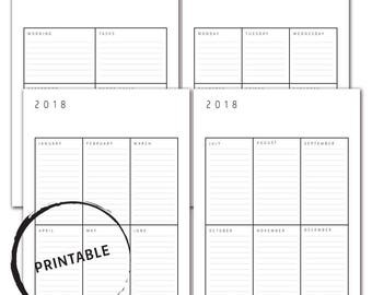 Desk calendar | Etsy