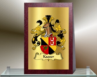 Coat of arms plaque | Etsy