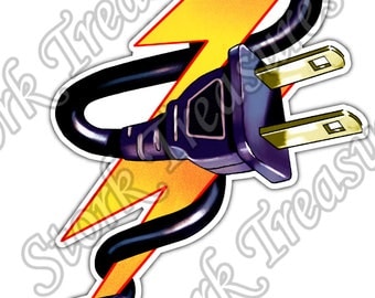 Electrician decal | Etsy