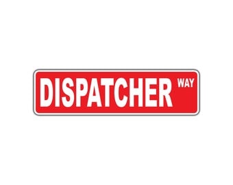 Dispatcher sign | Etsy