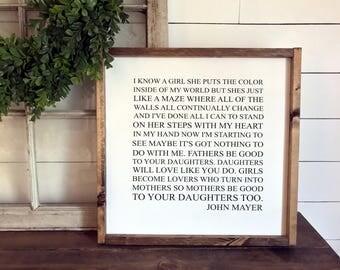 Song lyric signs | Etsy