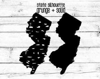 New jersey state svg | Etsy