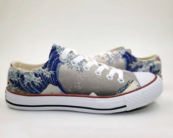 Custom converse | Etsy