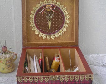 Needlework box | Etsy