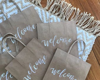 Wedding welcome bags | Etsy