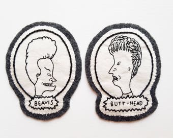Beavis and butthead pin | Etsy