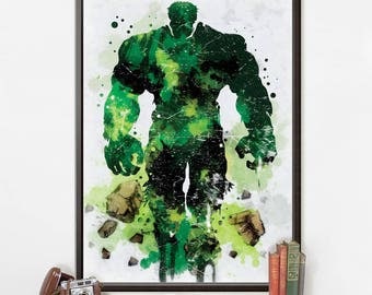 Hulk poster | Etsy