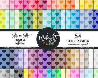 Heart pattern | Etsy