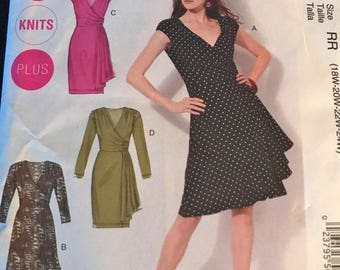 Wrap dress pattern | Etsy