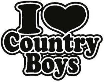 Country boy decal | Etsy