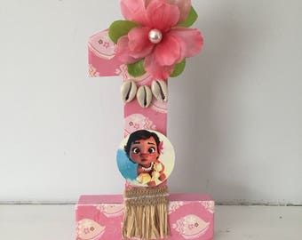 Moana numbers | Etsy