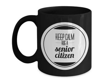 Funny senior mug | Etsy