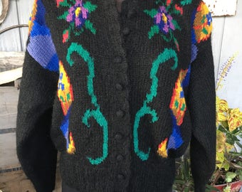 Hand knit sweater | Etsy