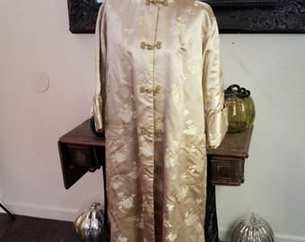 Silk brocade robe | Etsy
