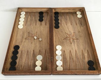 Backgammon set | Etsy