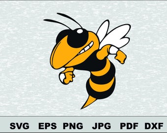 Yellow jacket svg | Etsy