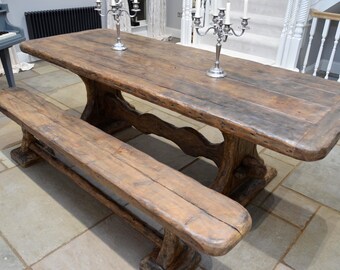 Rustic dining table | Etsy