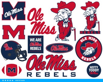 Ole miss rebels | Etsy