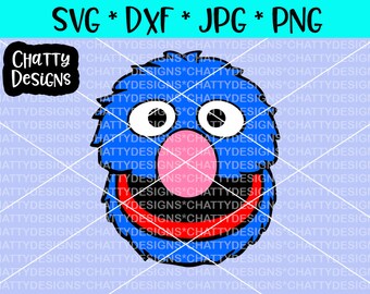 Sesame street faces | Etsy