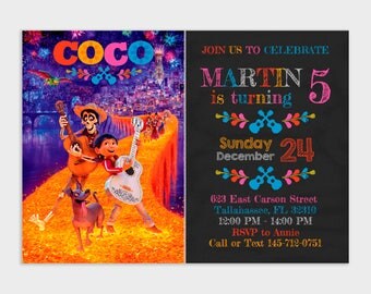 Coco invitations | Etsy