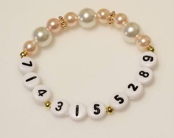 Toddler Bracelet Phone Number Child Safety Child Bracelet