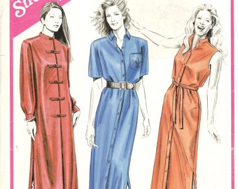 Kwik Sew 2590 1990s Misses Romantic Ruffled Robe Pattern Shawl