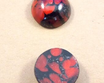 Flat glass marbles | Etsy