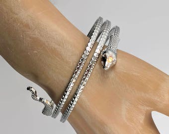 Snake bracelet | Etsy