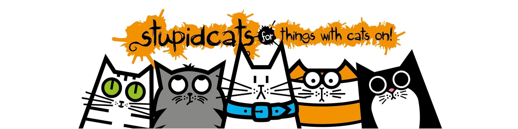 Things with cats on by illustrator Michelle Gaskell by stupidcats