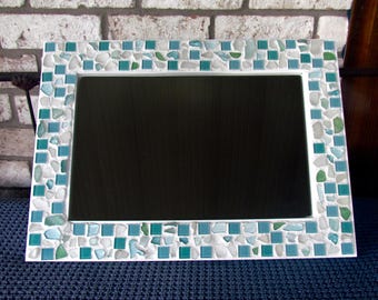 Sea glass mirror | Etsy