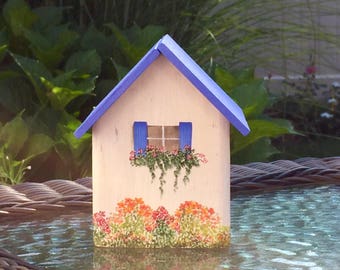 Cottage birdhouse | Etsy