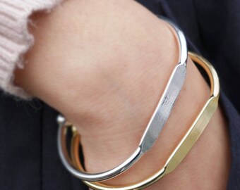 Open cuff bracelet | Etsy