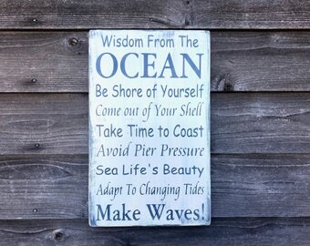 Primitive Rustic hand painted wood signs by mockingbirdprimitive