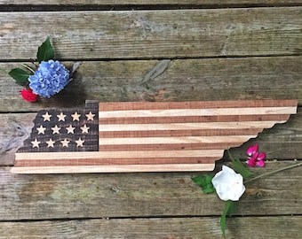 Wooden flag | Etsy