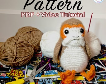 Porg pattern | Etsy