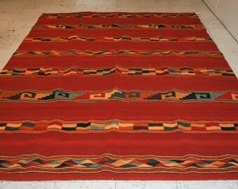 Oaxaca mexican rug | Etsy