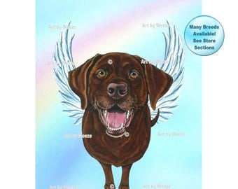 Rainbow bridge angel | Etsy