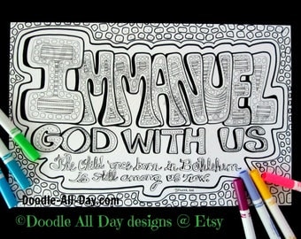 Christian coloring | Etsy
