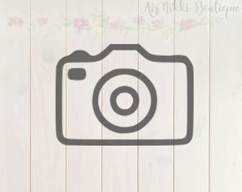 Camera svg camera monogram clipart photography svg